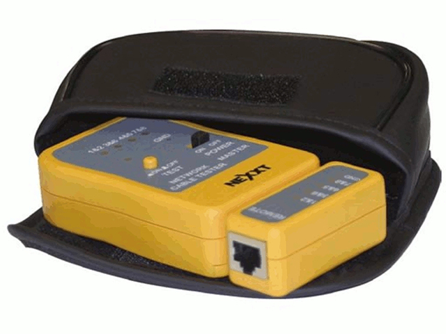 Herramientas: Tester probador de redes Nexxt Basic para RJ45, RJ11, RJ12